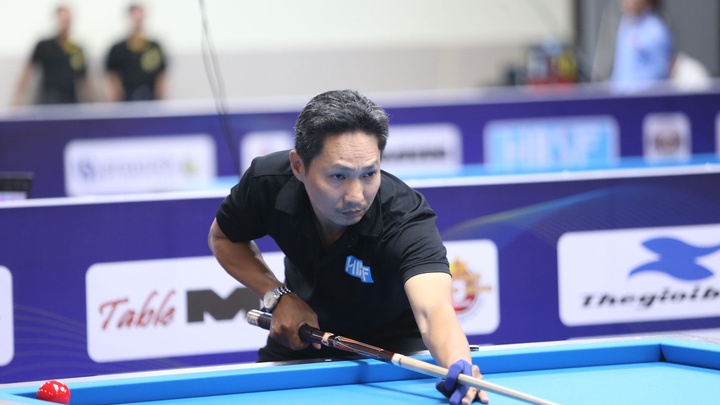 Tăng Thùy Hùng tạm dẫn đầu Series và Best Game ở Giải Billiards Carom 3 băng HBSF Tour 1 năm ...